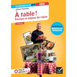 À table ! Formes et enjeux du repas (programme BTS 2025) - Manuel ...